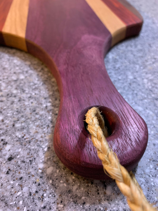 Handcrafted Exotic Wood Cutting Board - Old Crow Custom Woodworks